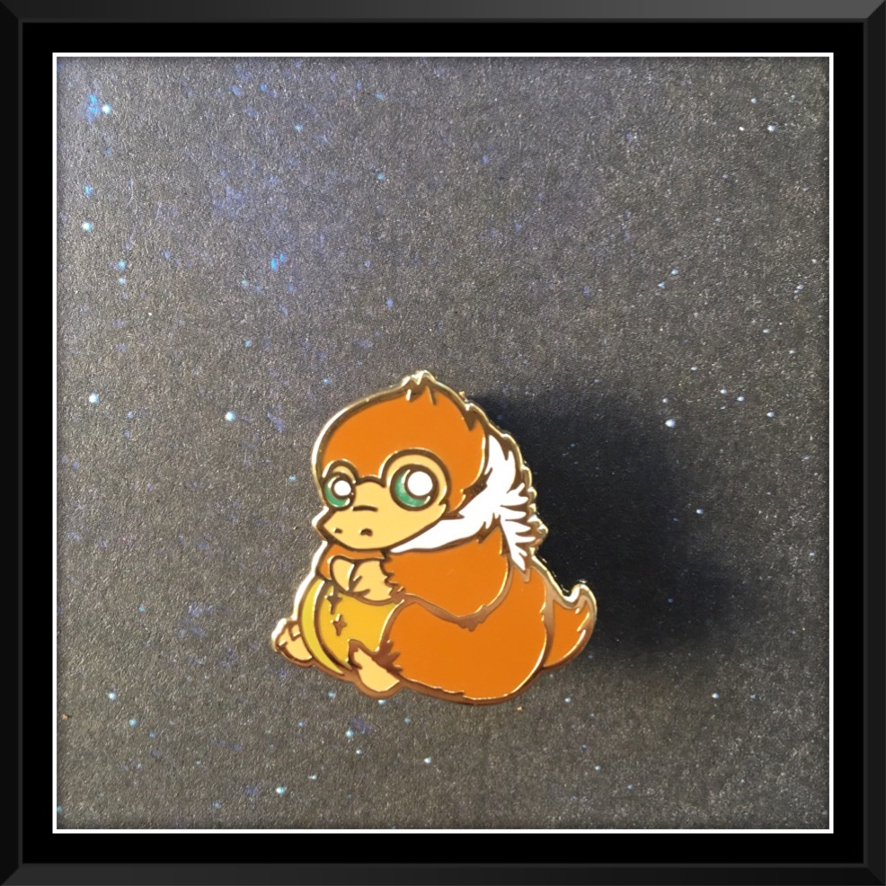 Baby Niffler Pumpkin - Hard Enamel Pin - Studio Min Bin Bin