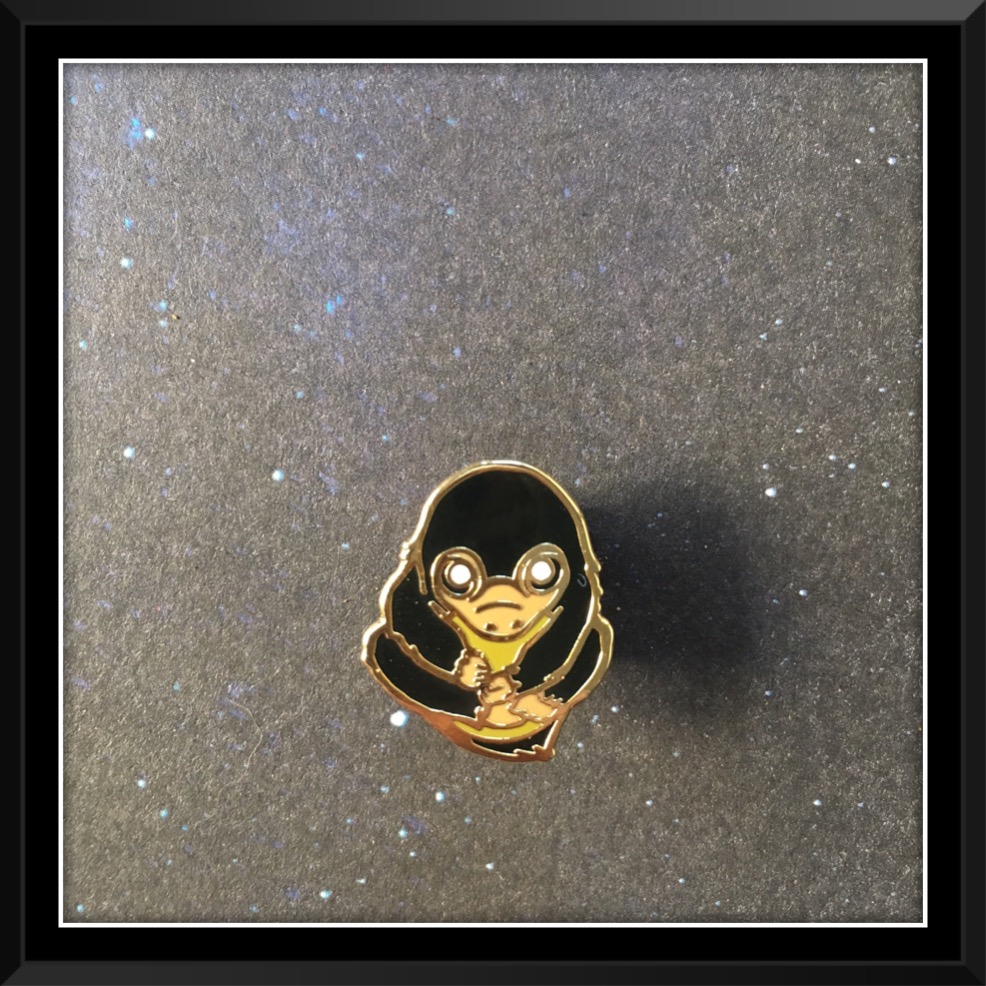 Baby Niffler Persimmon - Hard Enamel Pin - Studio Min Bin Bin