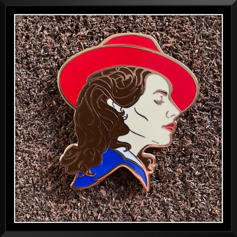 *Low Stock* Peggy Red Hat, Agent Carter - Studio Min Bin Bin