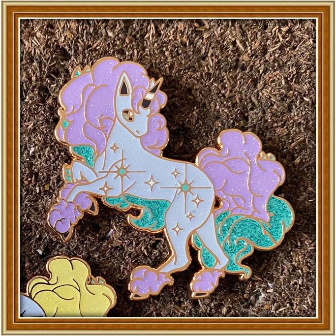 Galarian Ponyta - regular variant - Patreon Pin Feb '24 - Studio Min ...