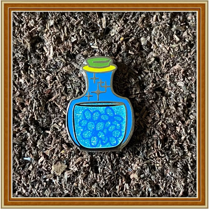 Little Potion - Forget-me-Not - Patreon Pin May '24 - Studio Min Bin Bin