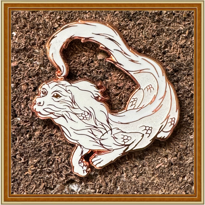 Falkor - Patreon Pin Feb '25 - Studio Min Bin Bin